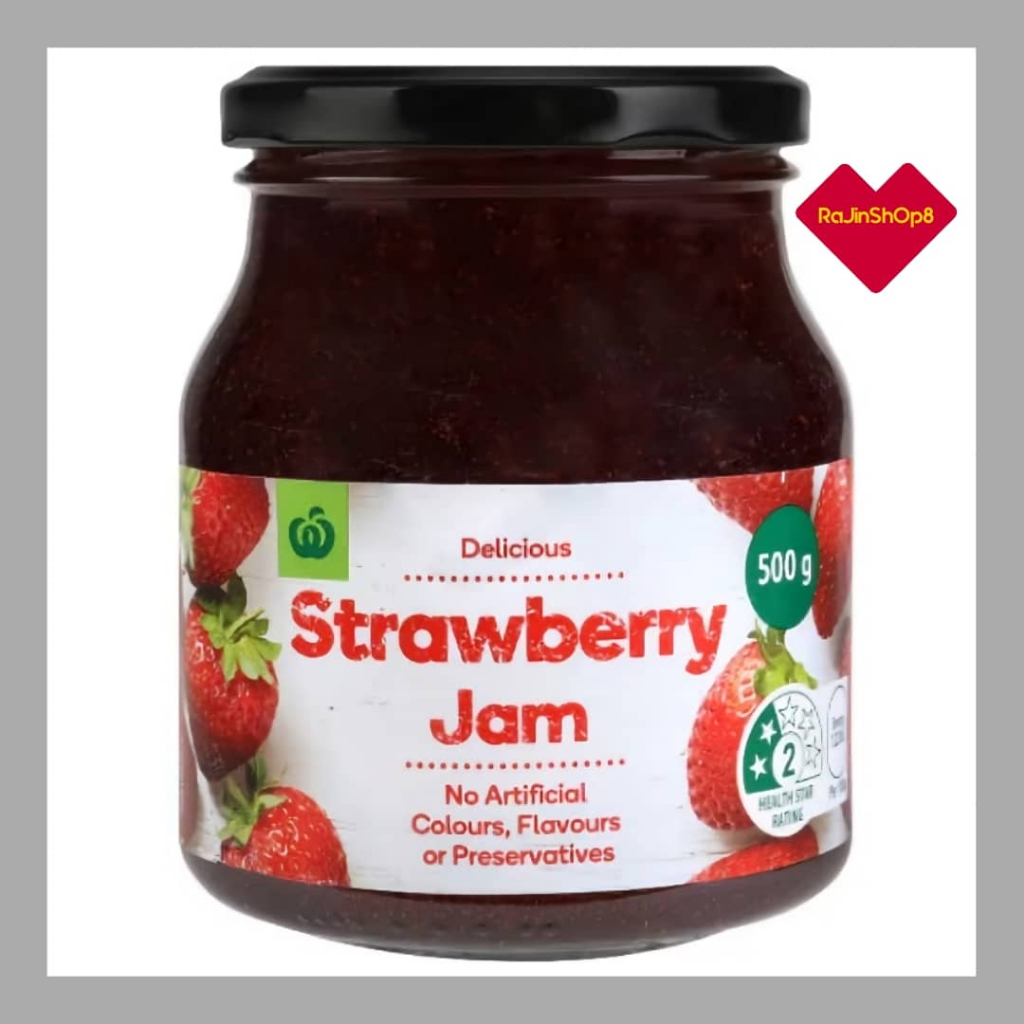 Woolworths Strawberry Jam , 500g | Shopee Malaysia