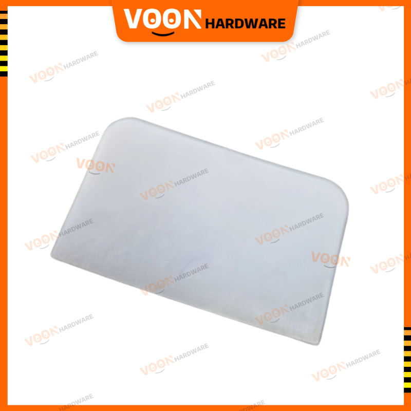 VOON 5” PVC Scraper Putty Knife Plastic Clear White Plastic Sheet ...