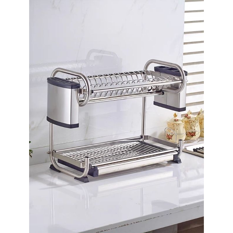 (Sarawak ready stock) SUS304 Stainless Steel Dish rack Premium Quality ...
