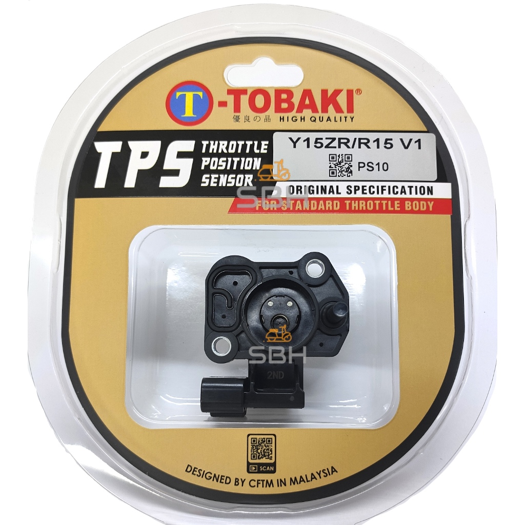 YAMAHA Y15ZR R15 V1 TPS THROTTLE POSITION SENSOR TOBAKI [STANDARD ...