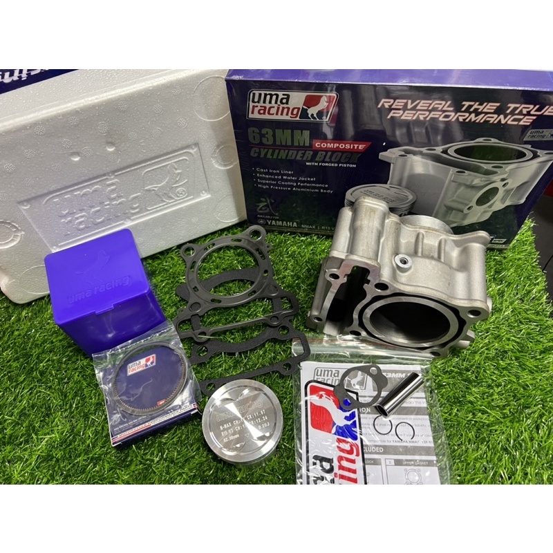 UMA RACING CASTING BLOCK 63MM NMAX/R15 V3/NVX155/MT15/Y16ZR | Shopee ...