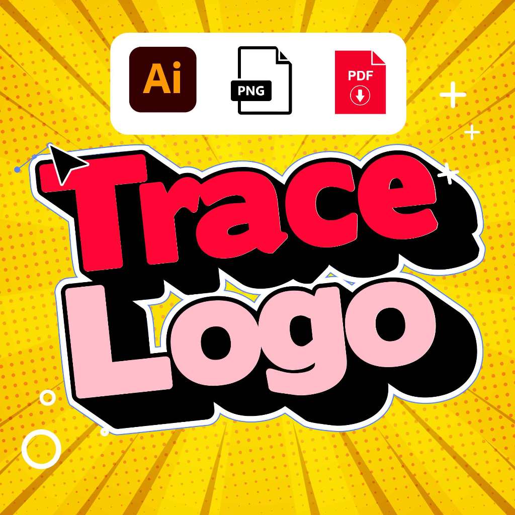 TRACE LOGO MURAH | UPAH TRACE LOGO ARTWORK | AI | EPS | PDF | Shopee ...