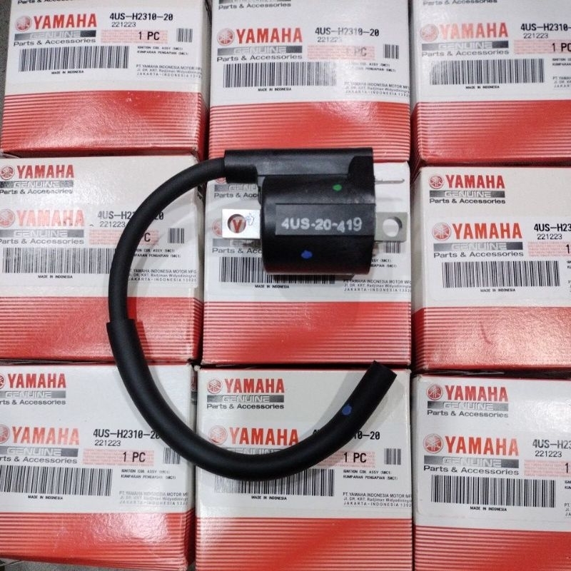LC135 Y125ZR EGO NOUVO Y110 IGNITION COIL PLUG ORIGINAL 100% YAMAHA ...