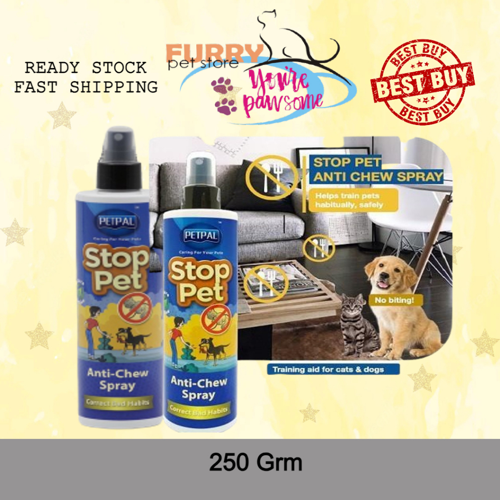 Petpal Stop Pets Anti-Chew Spray 250G | Shopee Malaysia