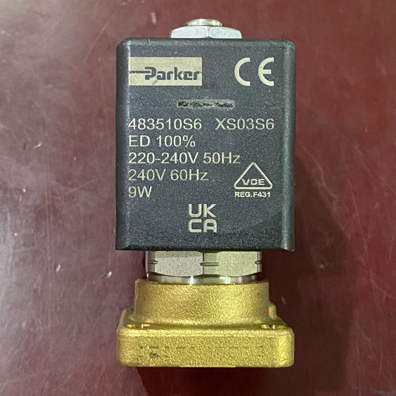 Parker/Lucfier 121FH1025-483510S6 Flange Mount 2 ways Solenoid Valve ...