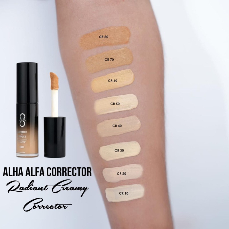 🎁 ALHA ALFA CONCEALER FULL COVERAGE Alha Alfa Corrector Orange Green Pink Alha Alfa Set Raya ...