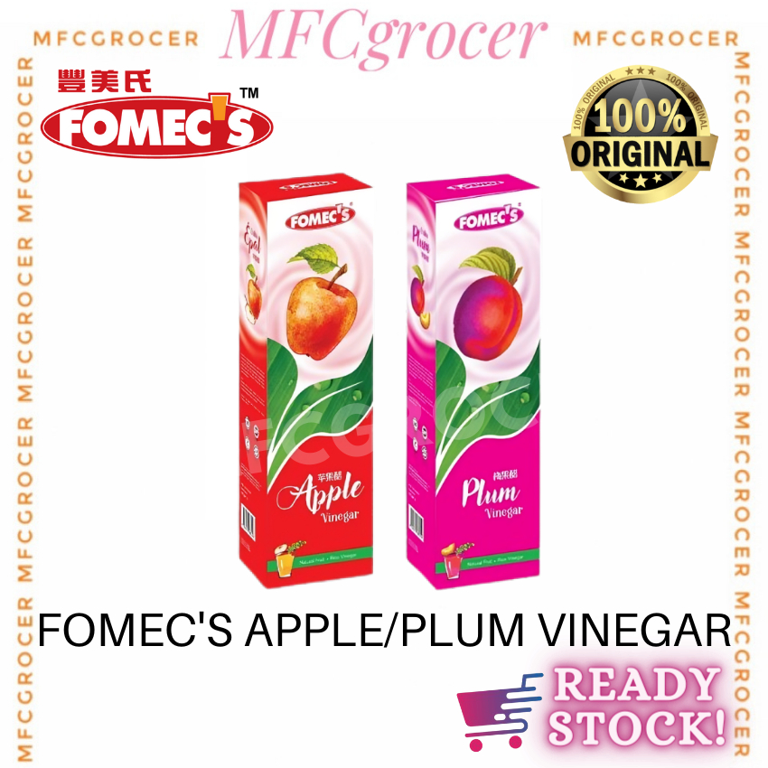 FOMEC'S (Apple Vinegar苹果醋 / Plum Vinegar梅果醋) 400g | Shopee Malaysia