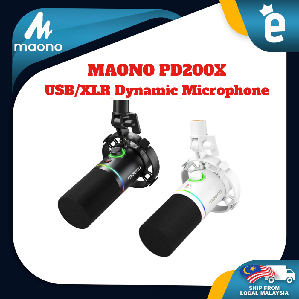 MAONO PD200X USB/XLR Dynamic Microphone | Shopee Malaysia