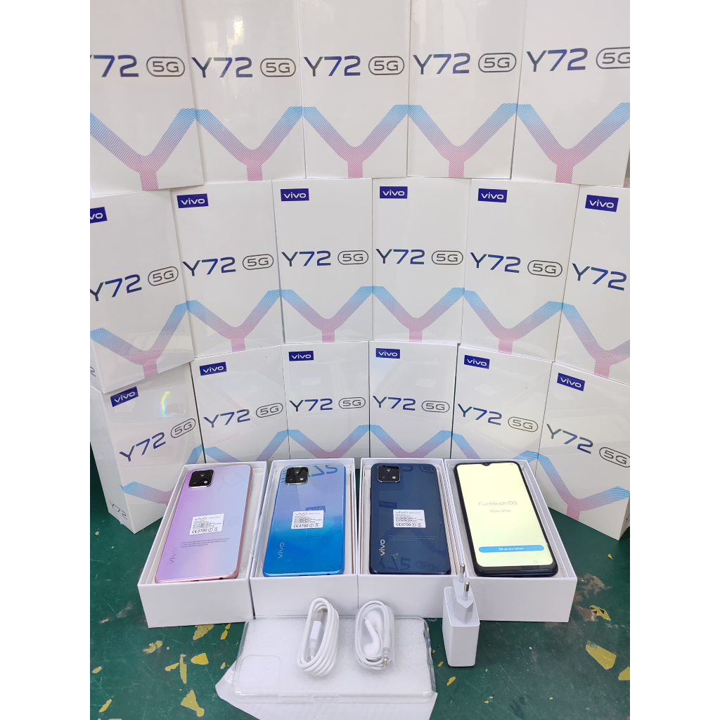 Vivo Y72 5G (8GB RAM + 128GB ROM) 6.58 Inch l 48MP - 1 Year Warranty Original SmartPhones Free ...