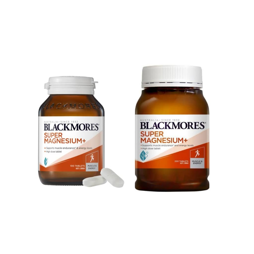 Blackmores Super Magnesium+ Muscle Health Vitamin 200 Tablets | Shopee ...
