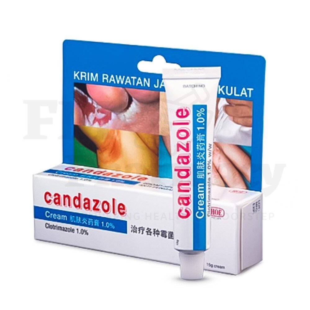 CANDAZOLE CREAM GATAL / FUNGUS INFECTION 15GM | Shopee Malaysia