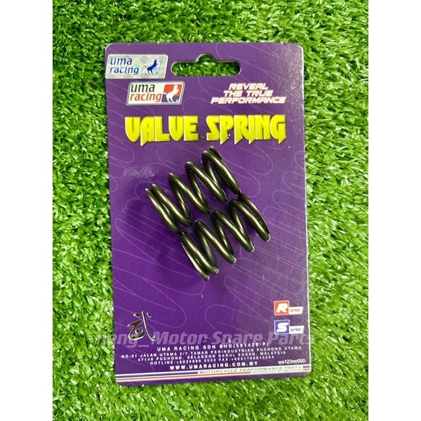 UMA RACING VALVE SPRING ORIGINAL SRL110/115 EX5/W110/DASH/W125/EGO/EGOS ...