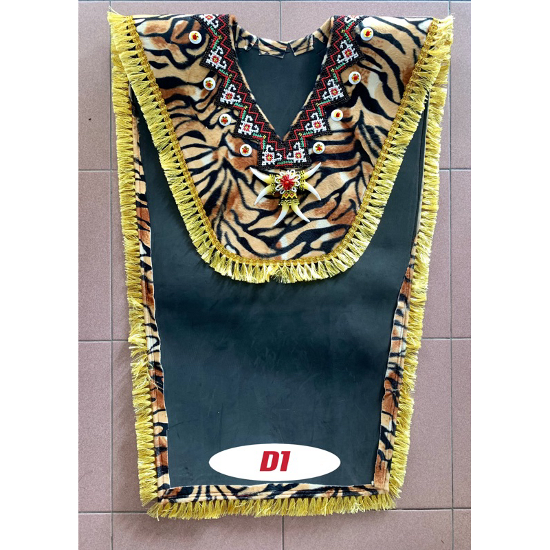 Baju Gagong Manik Tekstil Kulit Harimau （ Dewasa ）(125x53cm)🐆🐆🐅🐅 ...