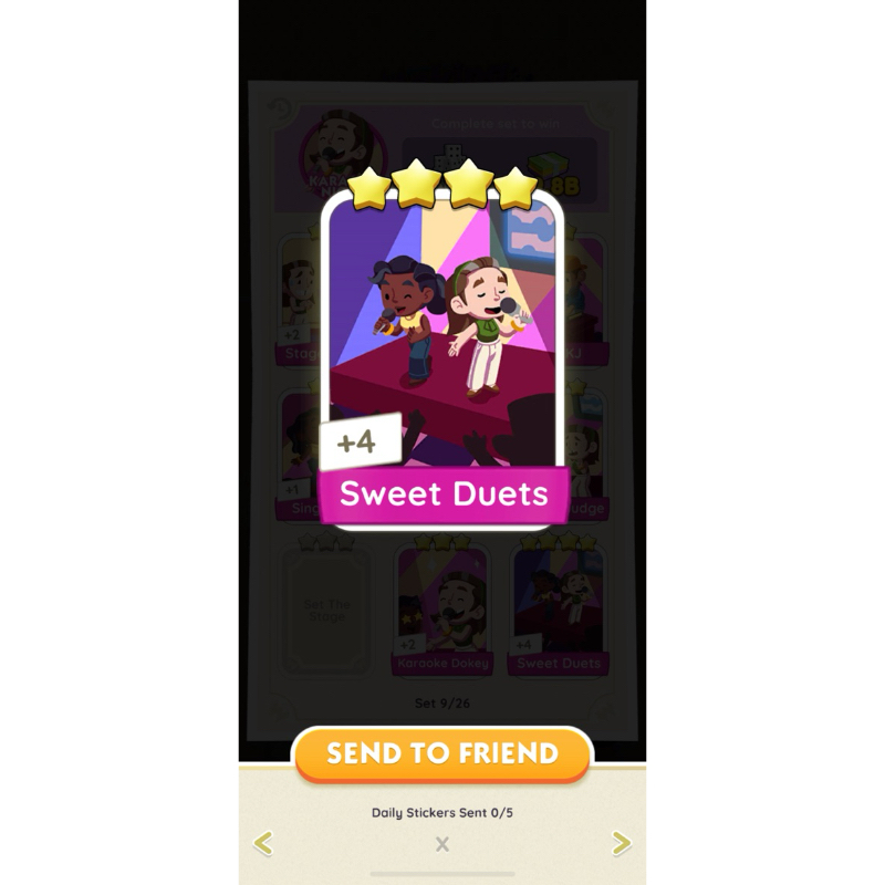 Monopoly Go Making Music Sticker - All Sticker Available | Shopee Malaysia