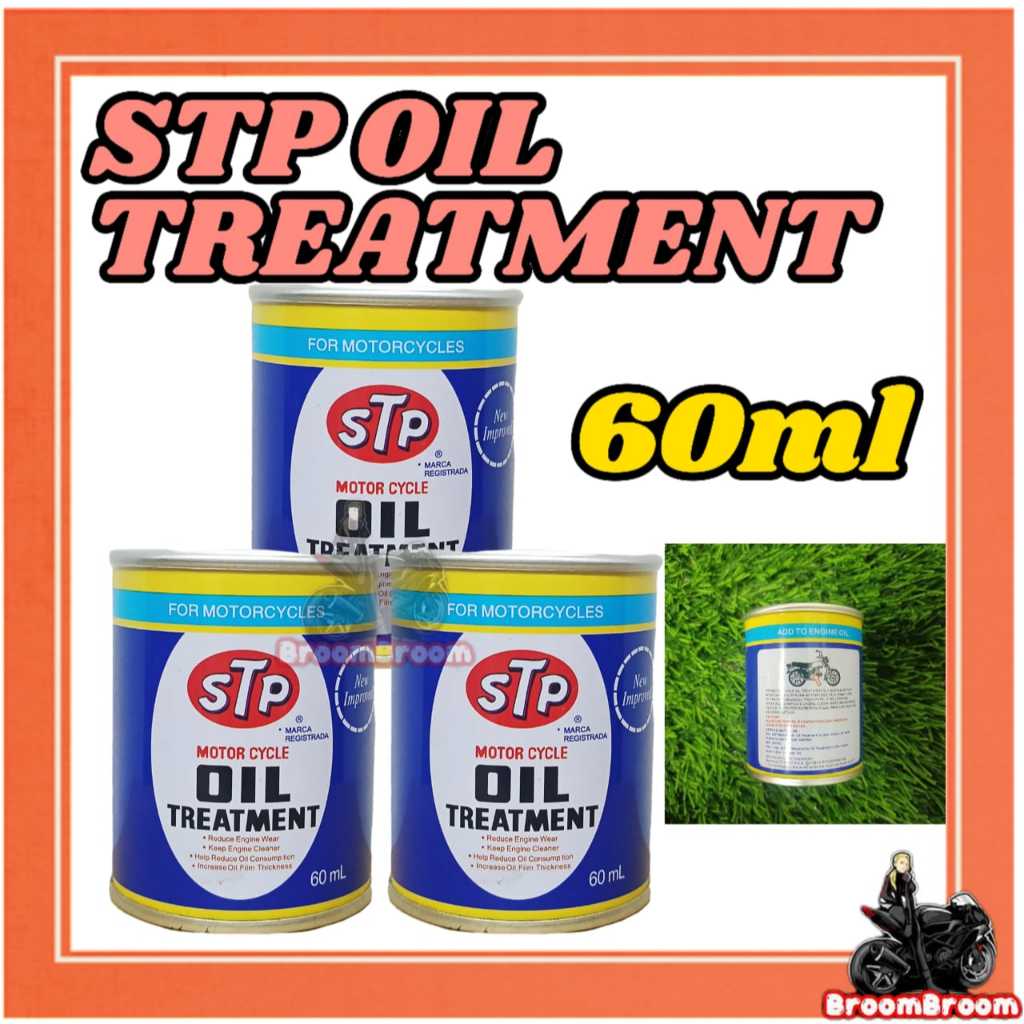 STP OIL TREATMENTS 60ML FOR MOTORCYCLE EX5 LC135 RS150 Y15 Y16 RXZ ...