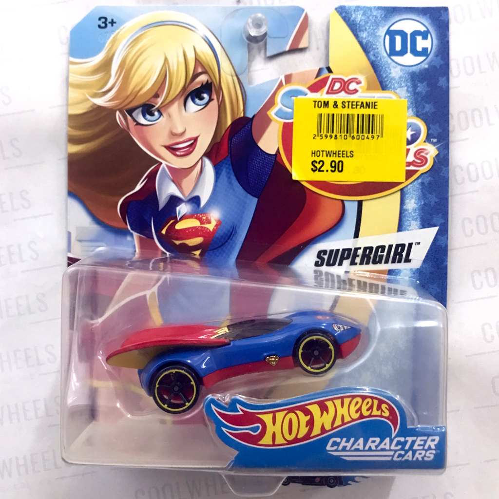 Hot Wheels Character Cars DC Super Hero Girls - Supergirl | Shopee Malaysia