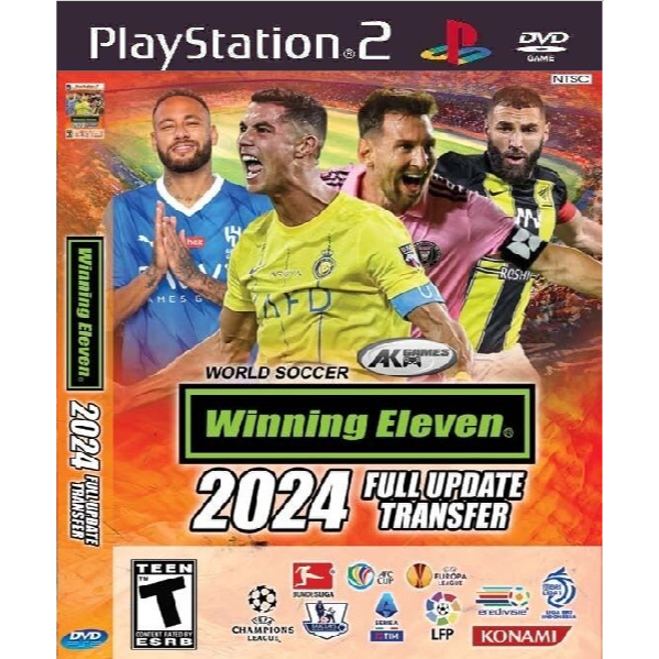 PS2 WINNING ELEVEN 2024 UPDATE WINTER TRANSFER playstation 2 | Shopee ...