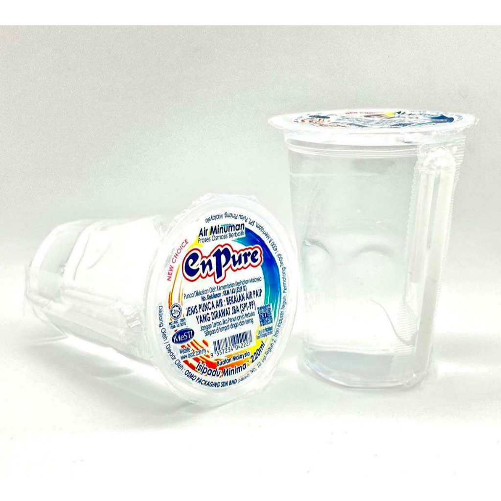 Enpure Drinking Water ROS, Cup Packing 220ml X 24 Cups | Shopee Malaysia