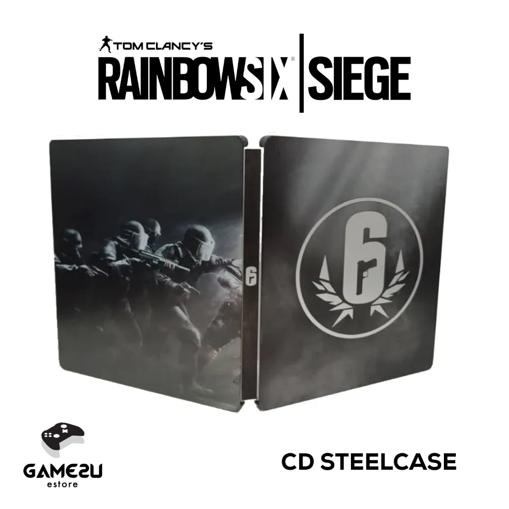 Rainbow 6 Siege Steelbook Steelcase (Without Game) | Shopee Malaysia