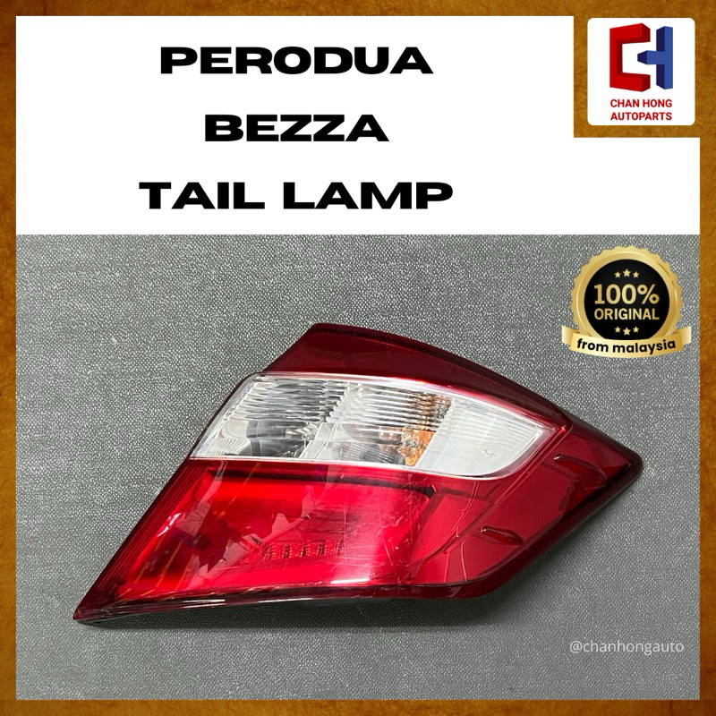 Perodua Bezza Tail Lamp [81550-BZ410][Original from Malaysia 🇲🇾][Used ...