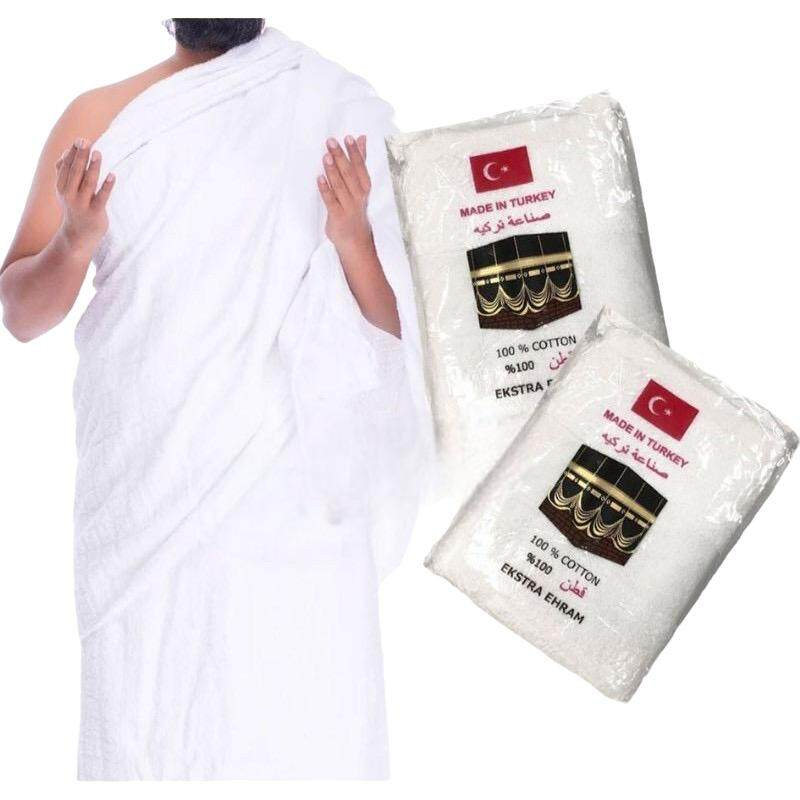 KAIN IHRAM TURKEY KAIN IHRAM HAJI UMRAH 100% COTTON LEBIH TEBAL DARI ...