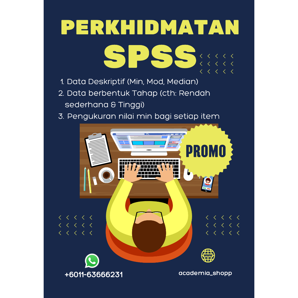 SPSS Service (Data analisis) Cepat & Berkualiti | Shopee Malaysia