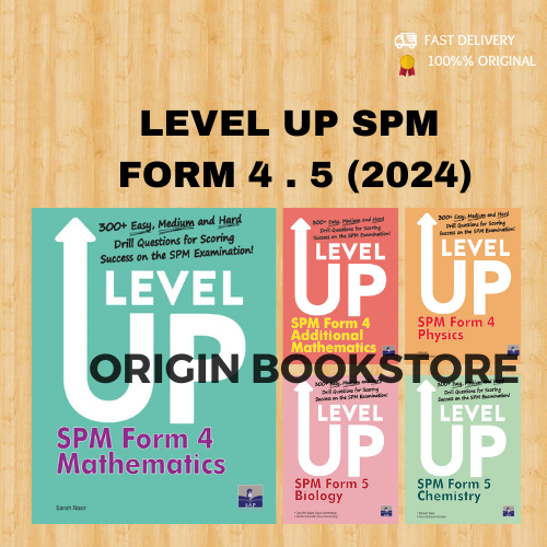 [OG] SAP 2024 : LEVEL UP SPM FORM 4 & FORM 5 (EDISI TERBARU) | Shopee ...
