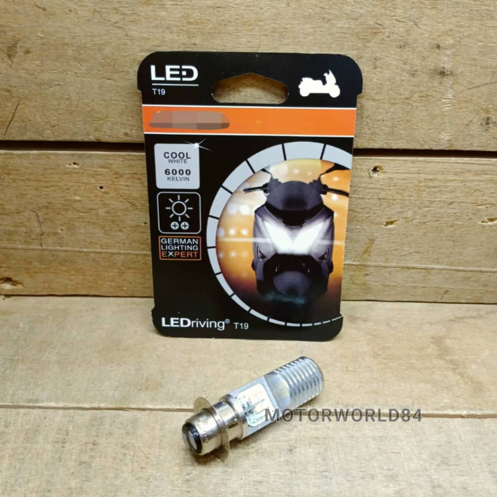 MW84 6K COOL SUPER WHITE LED LAMP BULB LED PUTIH TERANG T19 HS1 Y15ZR ...