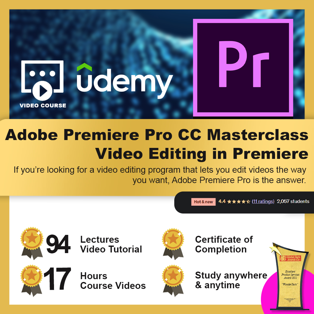 [Video Course]Adobe Premiere Pro CC Masterclass: Video Editing in Premiere | Shopee Malaysia