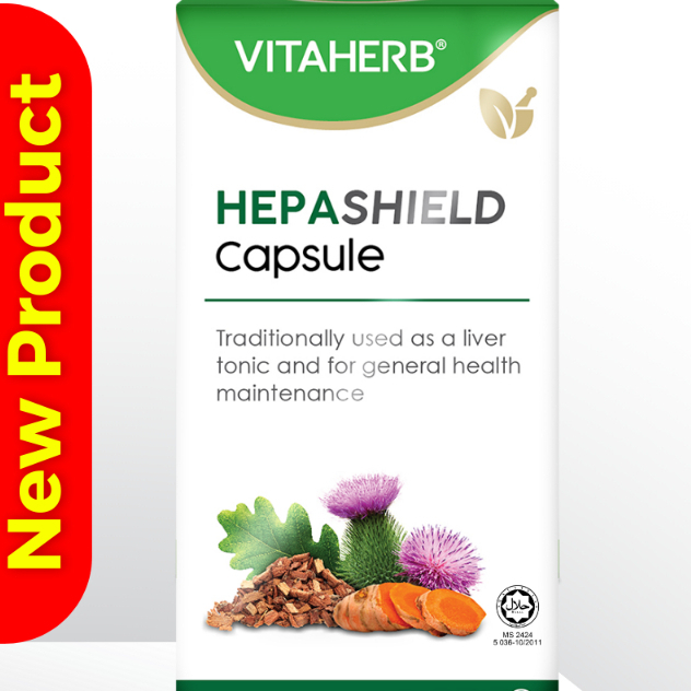 VITAHERB HepaShield Capsule - Robuvit® French Oak Extract , Milk ...