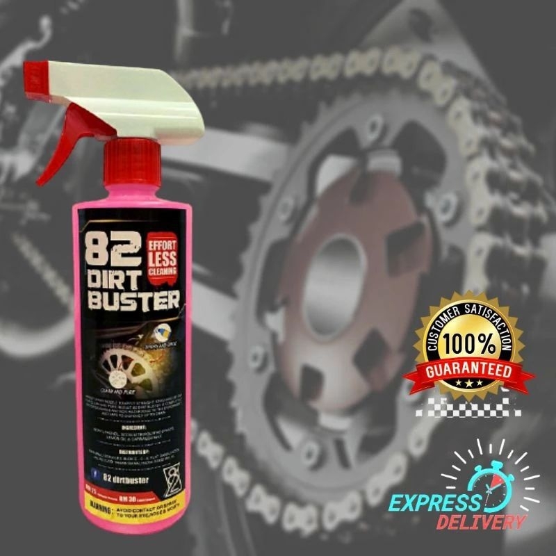 82 DIRT BUSTER CLEANER DEGREASER NONCHEMICAL MOTORCYCLE CHAIN CLEANER ...