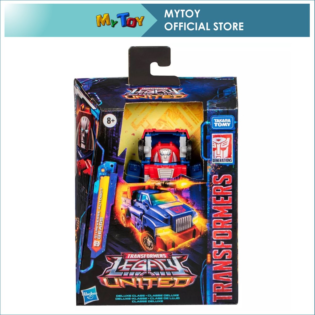 Hasbro Transformers Legacy United Deluxe Animated Bumblebee, Cyberverse ...