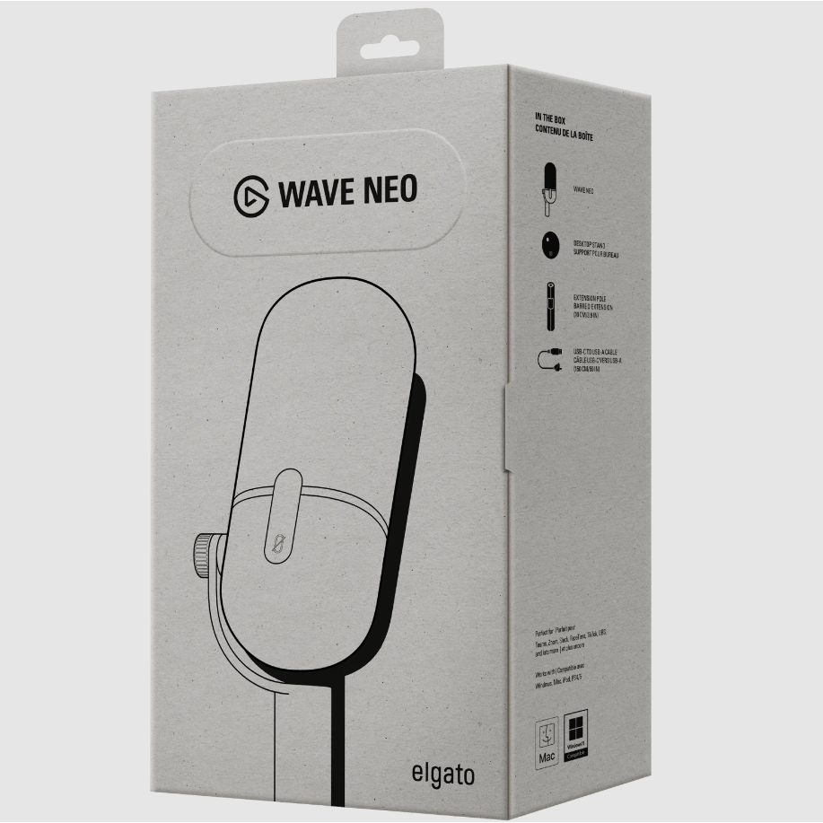 # Elgato Wave Neo - Premium Cardioid Condenser Microphone # | Shopee ...
