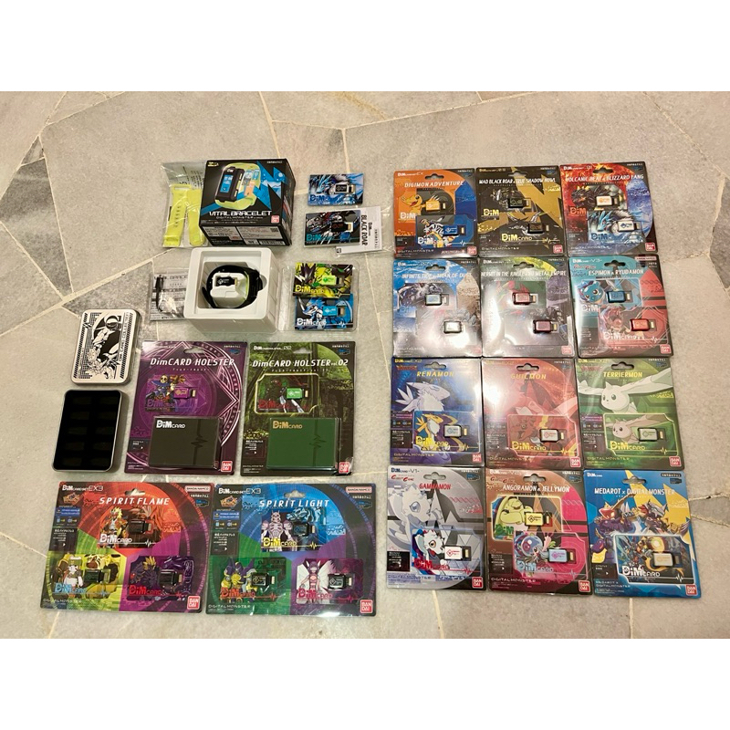 Digimon Vital Bracelet Digital Monster Version Special Dim Card P ...