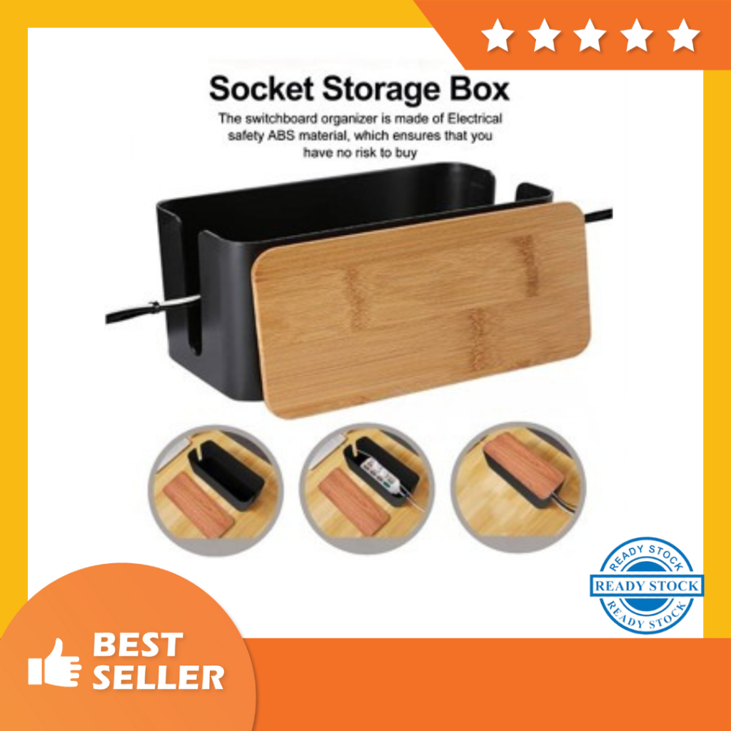 Power Strips Wire Hider Cable Management Case Concealer Hide Loose ...