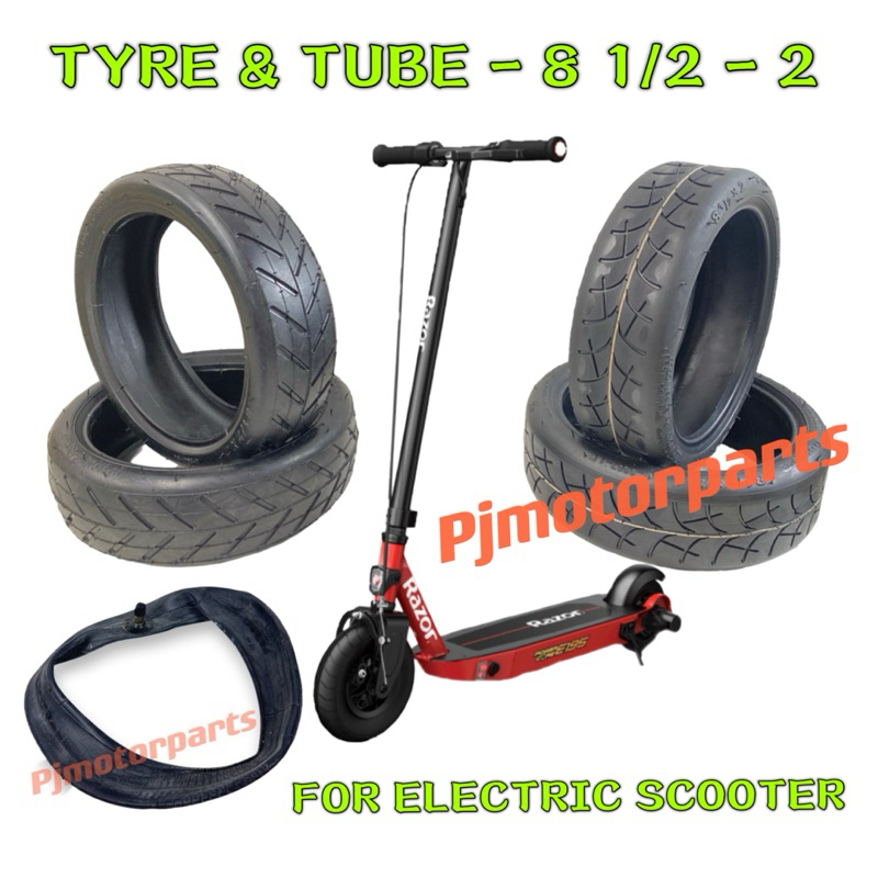 ( 8 1/2 X 2 / 8.5 X 2 ) TYRE & TUBE TAYAR TIRE OFF ROAD FOR-X LAO MI ...