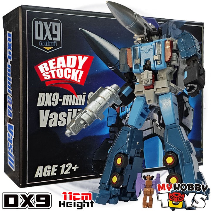 DX9 Transformable Robot - Mini 01A Vasili ( Triple Changers ...