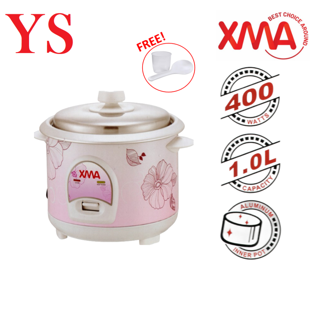 XMA 1.0L Rice Cooker (1 Year Warranty) | Shopee Malaysia