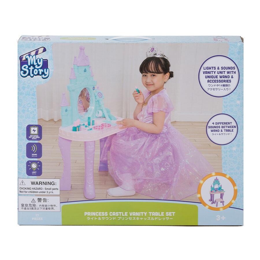My Story Princess Castle Vanity Table Set | Shopee Malaysia
