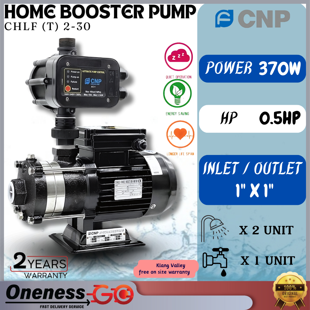 ''CNP'' HORIZONTAL MULTISTAGE CENTRIFUGAL PUMP CHLF (T) 2-30 0.37KW ...