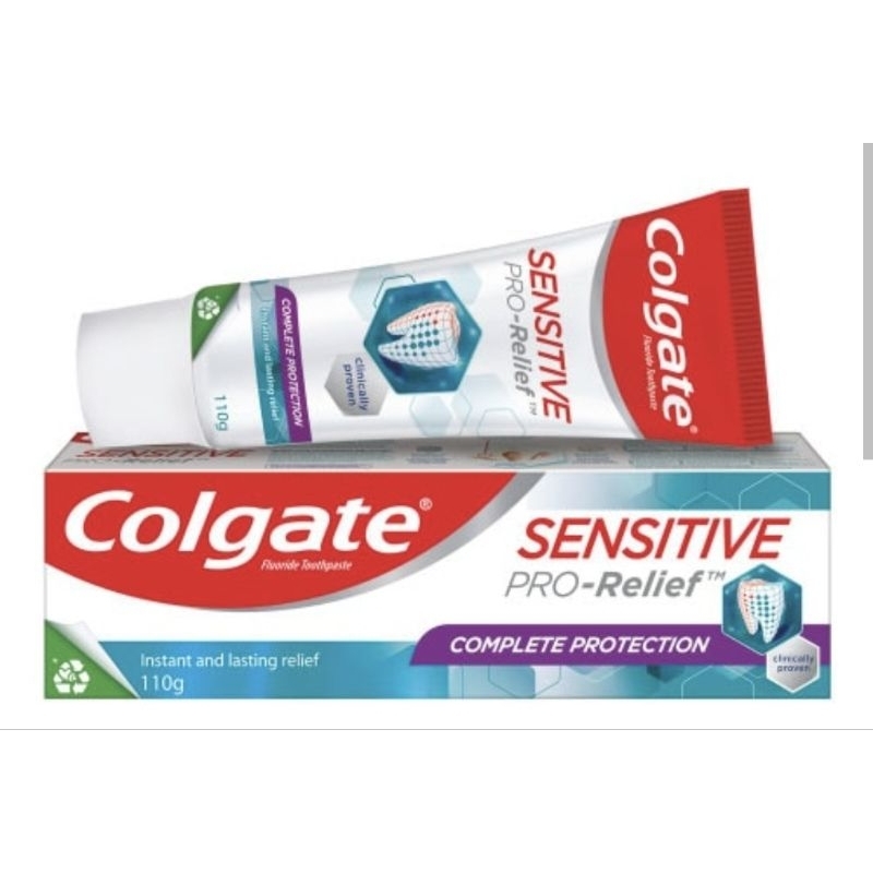 **FREE GIFT** Colgate Sensitive Pro-Relief Toothpaste (110g) (Complete ...