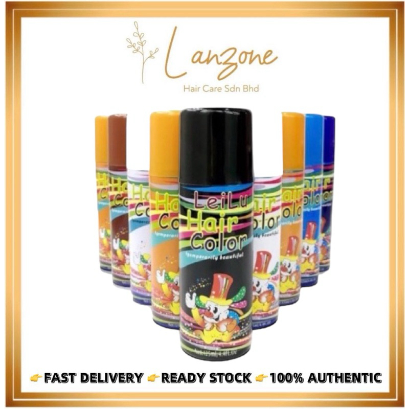 Leilu Temporarily Hair Color Spray (125ml) | Shopee Malaysia