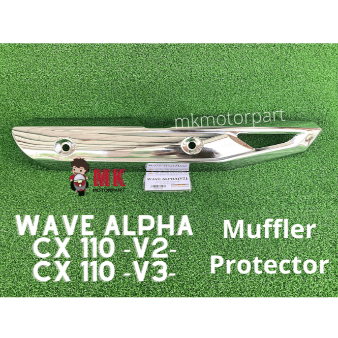 Honda Wave ALPHA CX ( V2 / V3 ) / Alpha CX 110 ( New ) MUFFLER ...