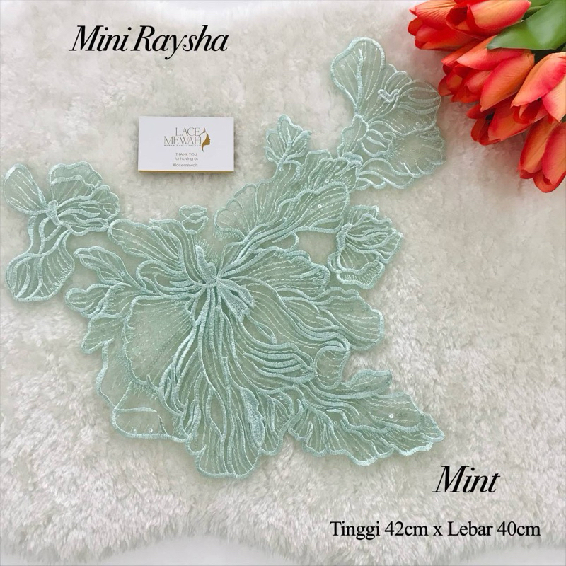 ️ PATCH LACE READYSTOCK 🔥 PATCHWORK LACE TAMPAL KUNTUM BUNGA BESAR 🔥 LACE BUNGA LEMBUT TAMPAL ...