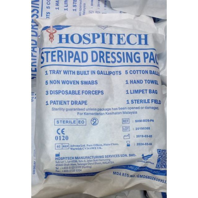 HOSPITECH Dressing Set - 1 SET (3FORCEP) | Shopee Malaysia