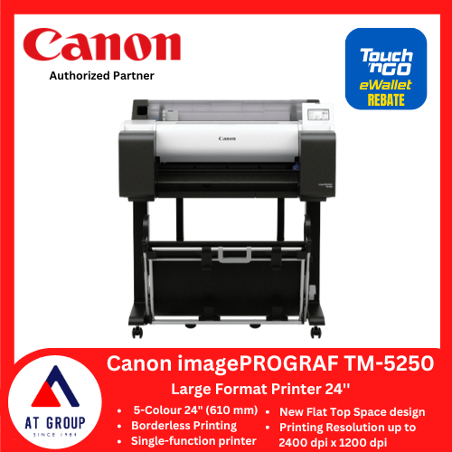 CANON 24" (A1 Size) 5 Color Large Format Printer - TM5250 TM-5250 | Shopee Malaysia