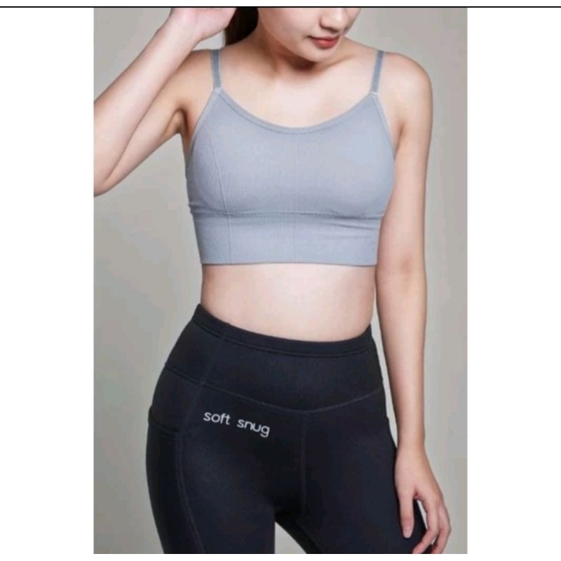 Soft Snug Sports Bra (Free Size) | Shopee Malaysia