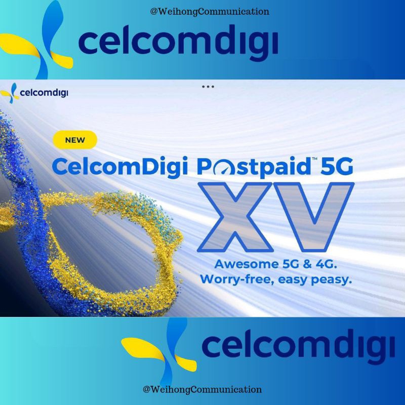 CELCOMDIGI POSTPAID 5G XV MONTHLY (KL & SELANGOR ONLY) | Shopee Malaysia