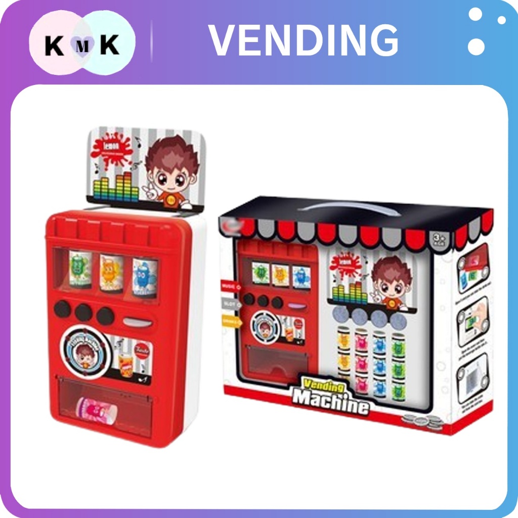 KMK SHOP Vending Machine Toys Drinks Education Learning Toys Simulated ...