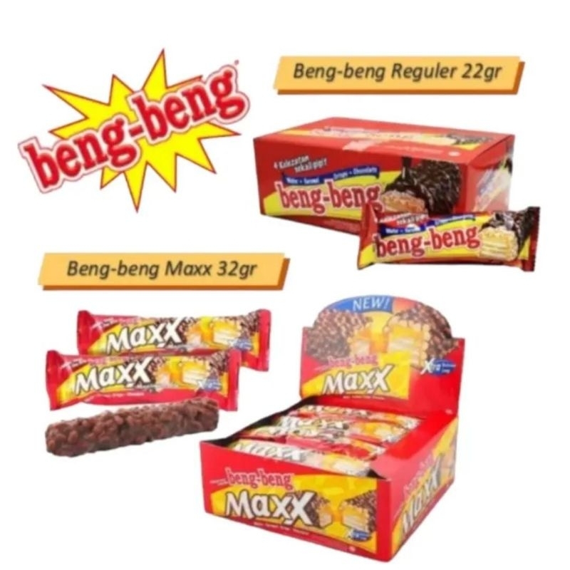 WAFER BENG-BENG EXTRA CHOCHOLATE REGULER & MAX PER BOX | Shopee Malaysia